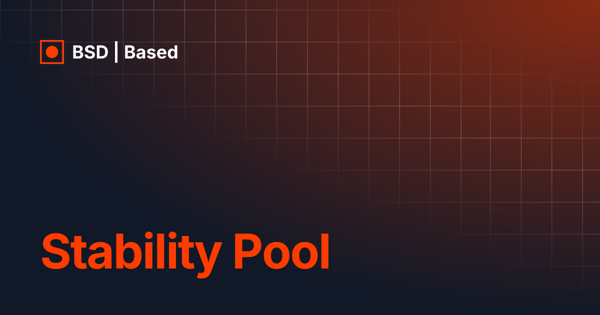 Stability Pool | BSD | Based